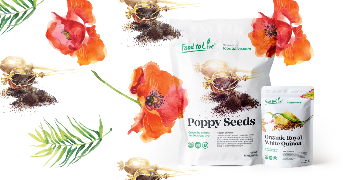 Food to Live: organic food packaging design – Right Studio