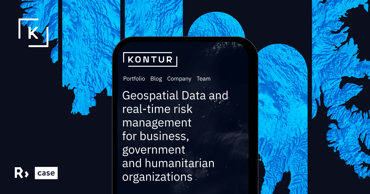 Rebranding and website of dataset platform Kontur – Right Studio