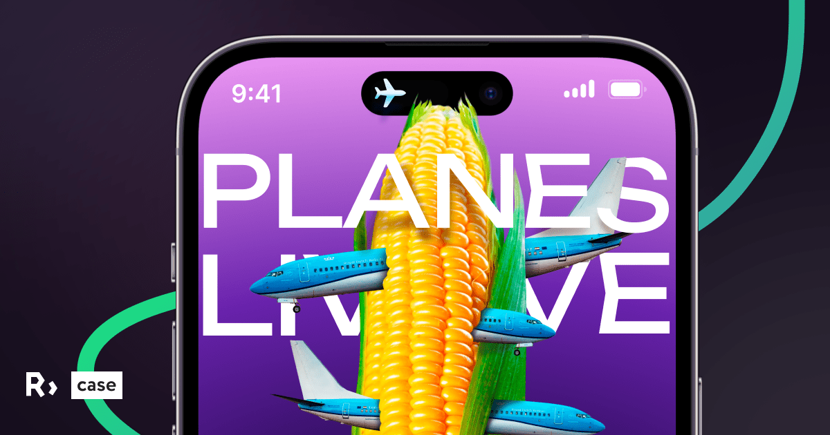 Mobile App Redesign Planes Live – Right Studio