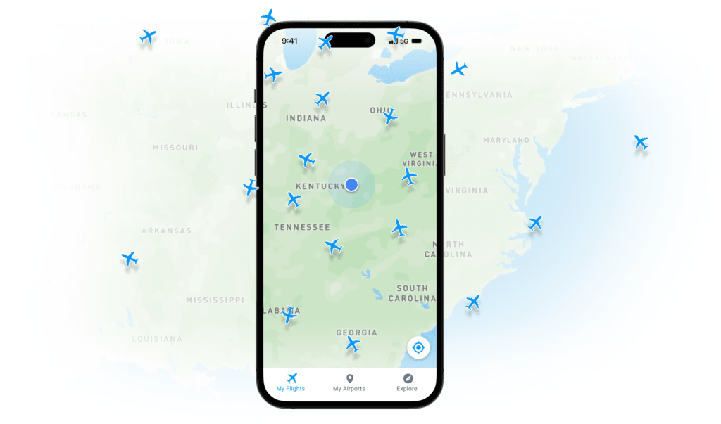 Mobile App Redesign Planes Live – Right Studio