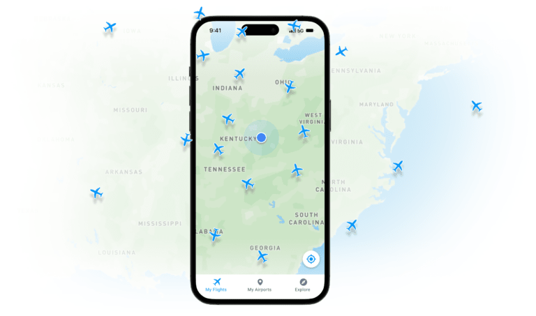 Mobile App Redesign Planes Live – Right Studio