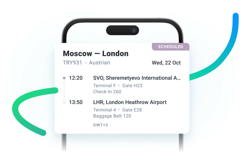 Mobile App Redesign Planes Live – Right Studio