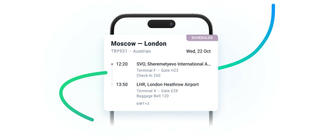 Mobile App Redesign Planes Live – Right Studio